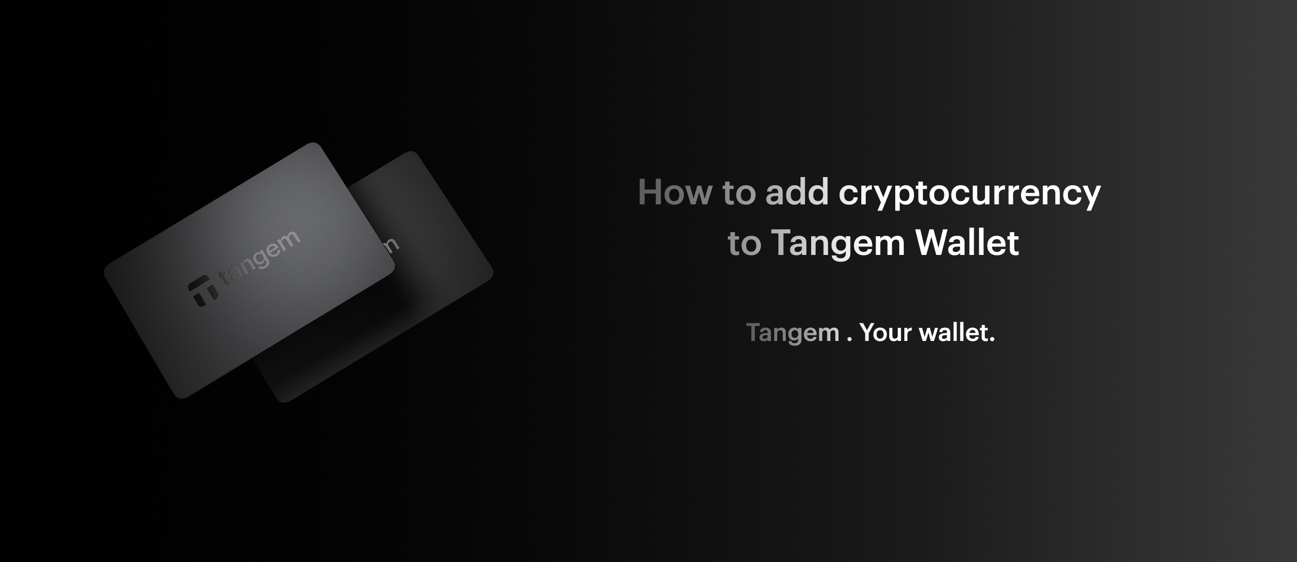 Getting Started | Tangem Wallet Australia | Crypto Wallets Australia – Tangem Australia