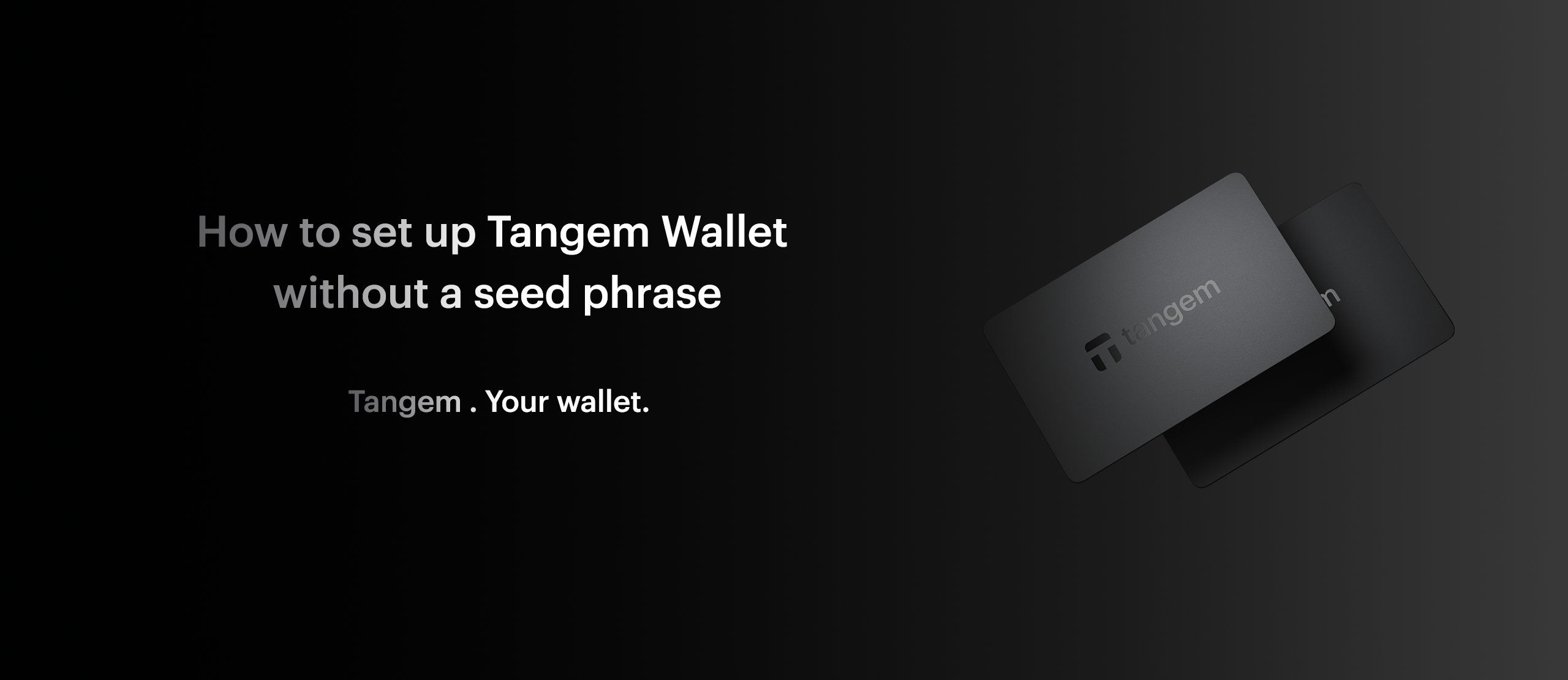 Getting Started | Tangem Wallet Australia | Crypto Wallets Australia ...